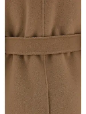 Max Mara Carla Belted Coat - Brown