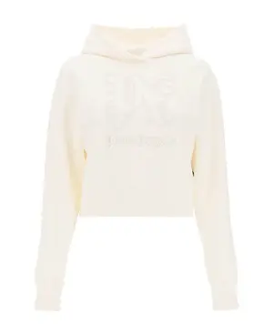 Palm Angels Monogrammed Sweatshirts Hoodies For Women