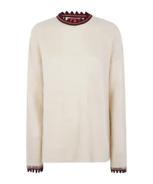La DoubleJ Camden Mohair Jumper - Ecru