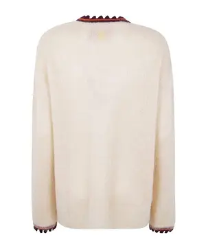 La DoubleJ Camden Mohair Jumper - Ecru