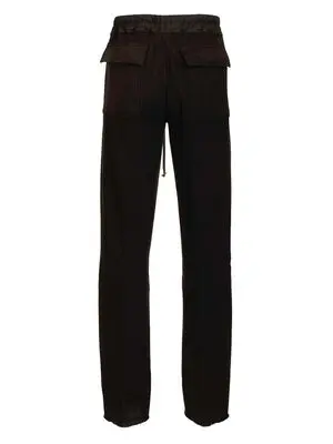 Rick Owens Dietrich Drawstring Pants - Black