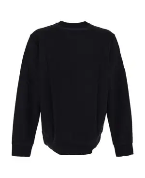 Hugo Boss Logo Print Crewneck Sweatshirt - Black