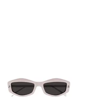 Alexander McQueen Rectangular Frame Sunglasses - Pink