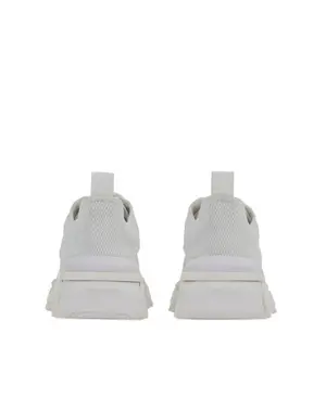 FERRAGAMO Gancini Plaque Lace-up Sneakers - Gray