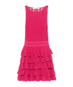 ANTONINO VALENTI Sleeveless Tiered Dress