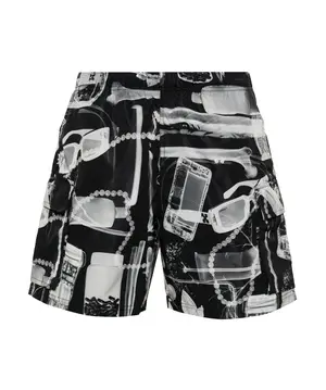 Off-White X-ray All-over Printed Swim Shorts
