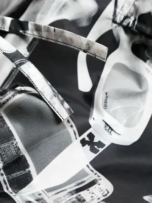 Off-White X-ray All-over Printed Swim Shorts