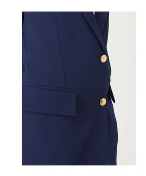 Elisabetta Franchi Single-breasted Oversized Jacket
