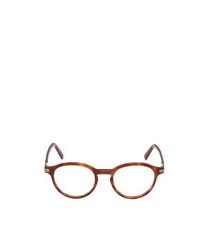 Zegna Round Frame Eyeglasses
