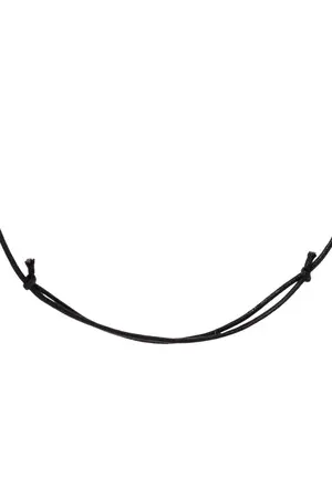Dsquared2 Turtle Pendant Necklace - Black