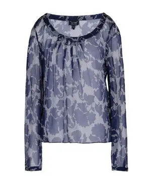 Emporio Armani Printed Long Sleeve Blouse