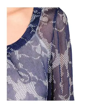 Emporio Armani Printed Long Sleeve Blouse