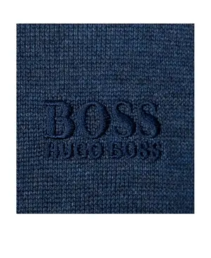 Hugo Boss Embroidered Pullover - Blue