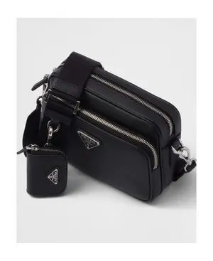 Prada Triangle Logo Shoulder Bag