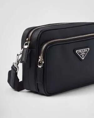 Prada Triangle Logo Shoulder Bag