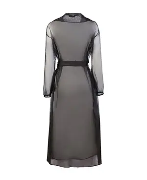 Herno Belted Sheer Coat