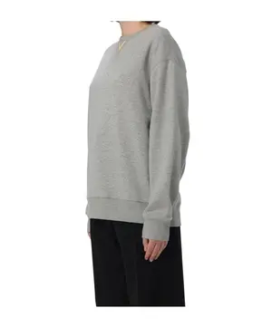Valentino Garavani V Logo Plaque Crewneck Sweatshirt