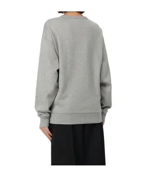 Valentino Garavani V Logo Plaque Crewneck Sweatshirt