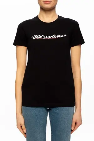 Off-White Printed Logo T-shirt