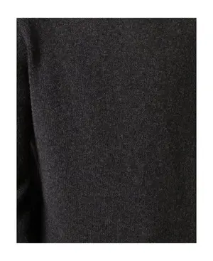 DRUMOHR Crew Neck Wool Sweater - Black