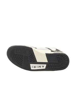 Amiri Skel-top Lace-up Sneakers - Black