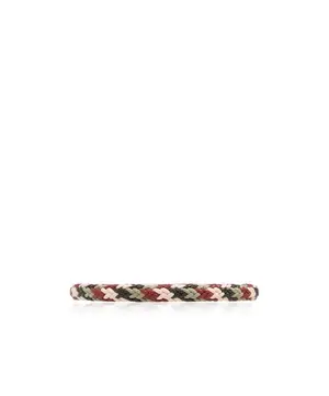Bottega Veneta Braided Rope Bracelet With Magnetic Buckle