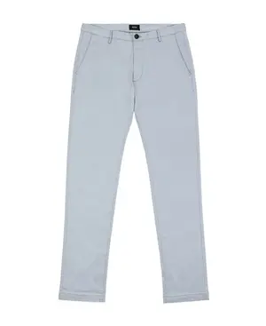 Hugo Boss Straight Casual Pants With Button Detailing - Blue