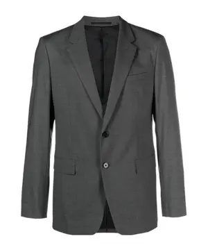 Theory Single Breasted Straight Hem Jacket - No