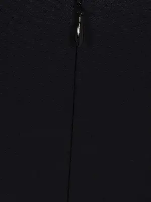 Givenchy Square Neck Fluted Mini Dress