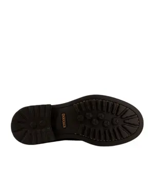 DOUCAL'S Lace-up Brogue Boots - Black