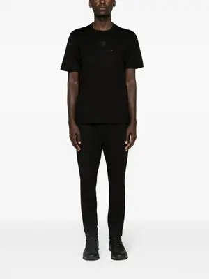 C.P. COMPANY Logo-appliqué Crewneck T-shirt