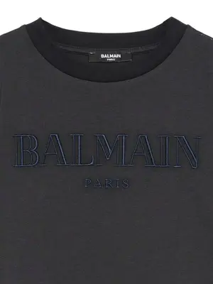 Balmain Paris Embroidered Logo T-shirt