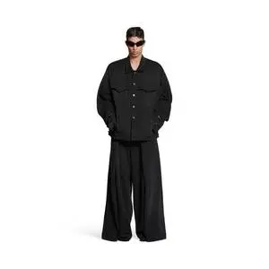 Balenciaga Deconstructed Straight Hem Denim Jacket