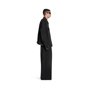 Balenciaga Deconstructed Straight Hem Denim Jacket