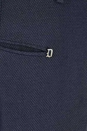 DONDUP Mid-rise Slim-cut Chino Trousers - Black