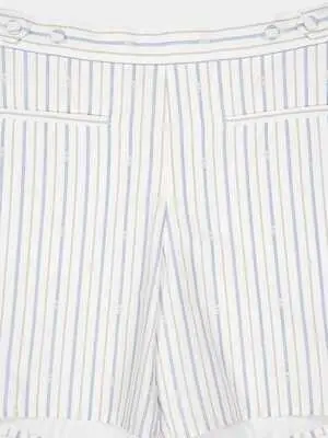 Alexander McQueen Striped Pyjama Shorts