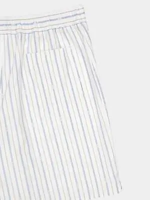 Alexander McQueen Striped Pyjama Shorts