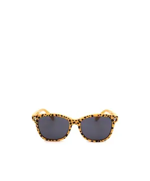 Stella McCartney Geometric Print Sunglasses - Gray