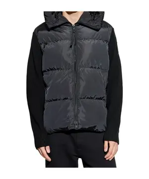 Canada Goose Quilted Hooded Padded Jacket - Black