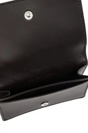 Bottega Veneta Intrecciato Business Card Case - Brown