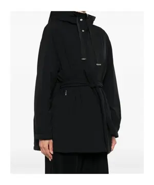 Herno Belted Drawstring Hooded Coat