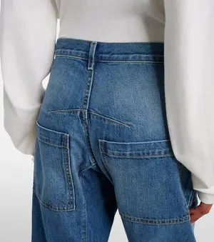 NILI LOTAN Belted Jeans