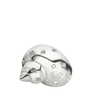 Versace Icons De La Mer Embellished Ring - Silver