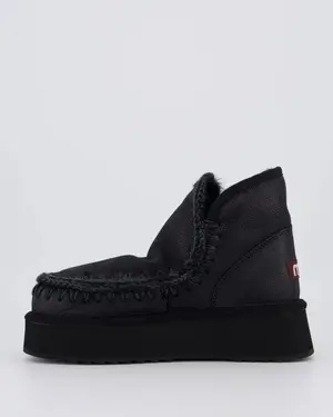 Mou Eskimo Platform Boots - Black