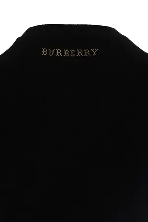 Burberry Deer Intarsia Wool-cashmere Top