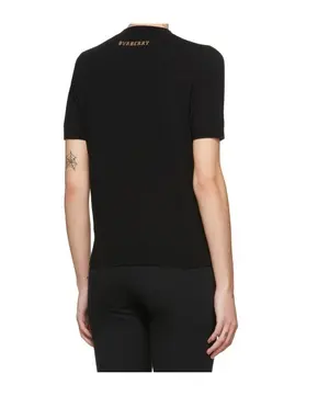Burberry Deer Intarsia Wool-cashmere Top