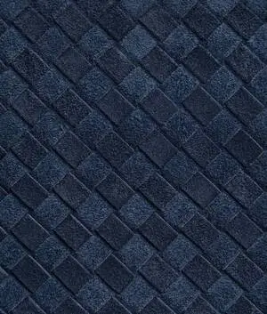 Bottega Veneta Intrecciato Suede Messenger Bag - Neptune