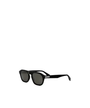 Fendi Rectangular Frame Sunglasses - Black