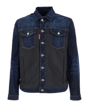Men's Two Toned Denim Jackets