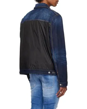 Dsquared2 Two-toned Button-up Denim Jacket